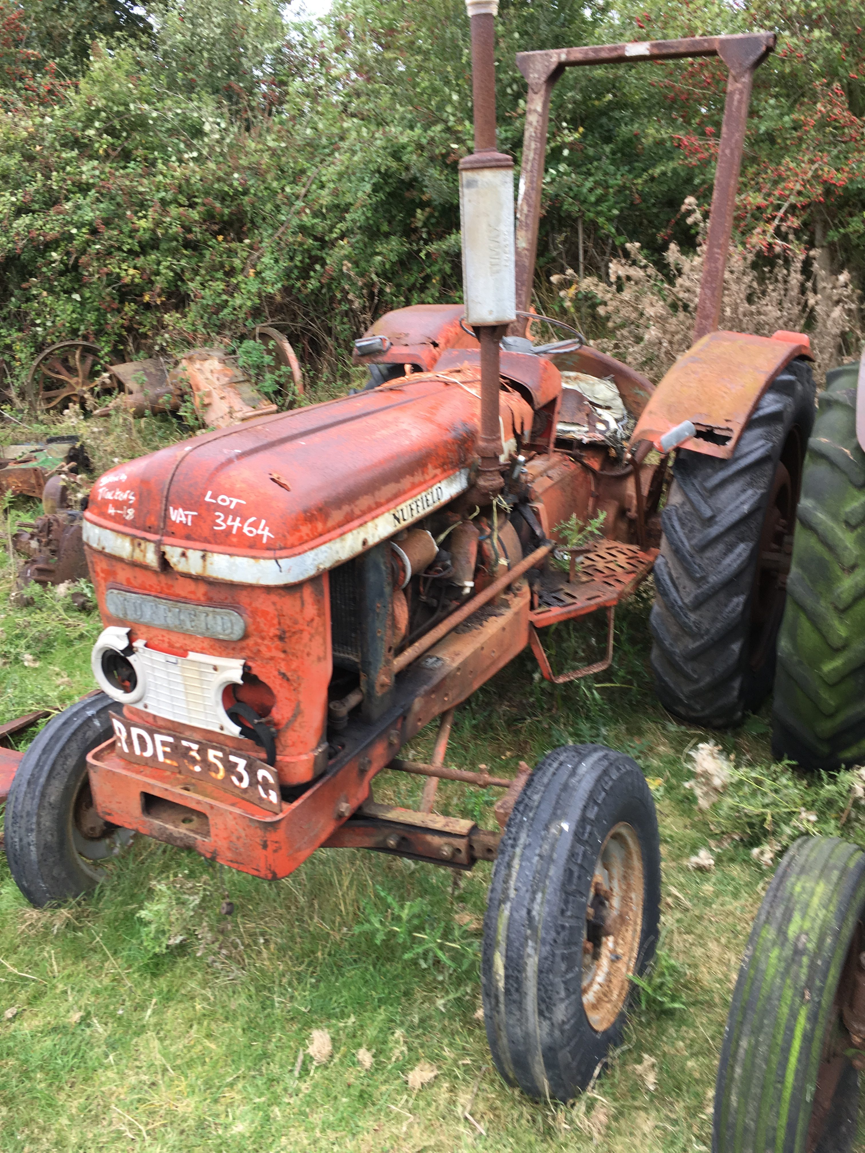 Nuffield - Jason Smith Vintage and Classic Tractor Breakers